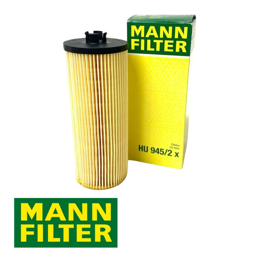 Hu945/2x Filtro De Aceite M2 Mbe906 Mann Filter